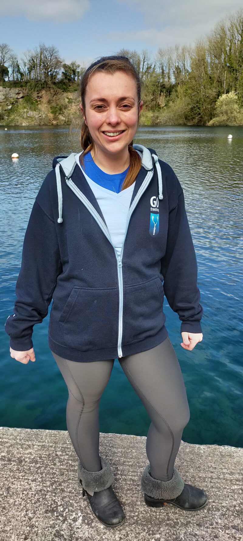 Freediving Instructor Sarah Guard - Go Freediving