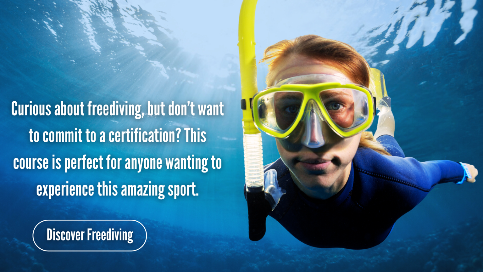 Learn to freedive with Go Freediving